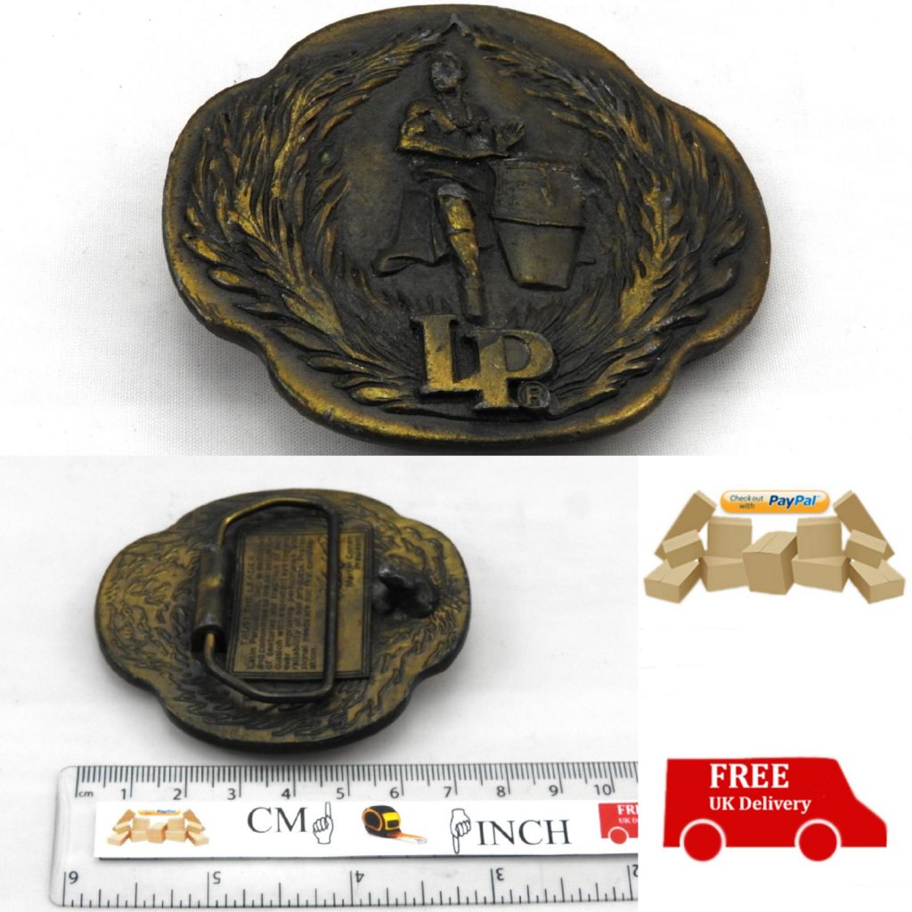 LP (Trust The Leader) Brass Belt Buckle Drummer – KS Sale – Shop